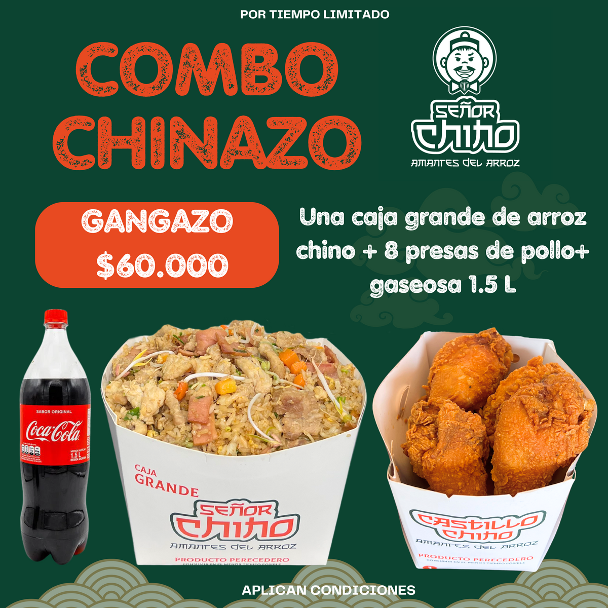 Combo Chinazo – Restaurante Castillo Chino